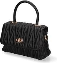 Pierre Cardin Sac &agrave; main femme Polyur&eacute;thane Polyur&eacute;thane 23x16x10 cm 3118-HONG02, Noir, Taille unique