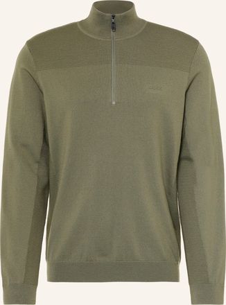 HUGO BOSS Troyer Momentum gruen