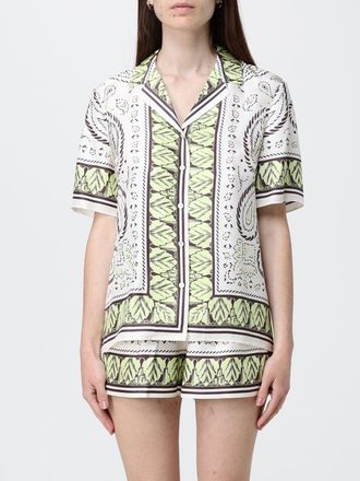 Tory Burch Chemise en soie &agrave; imprim&eacute; ethnique