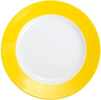 Kahla Pronto Colore Frühstücksteller 20,5 cm sunny yellow|gelber Beilagenteller aus Porzellan