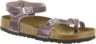 Birkenstock Womens Taormina Sandal Lavender Oiled Leather 36 R EU Womens 5-5.5 US