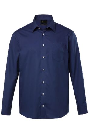 JP1880 Herren Hemd, Business, Bügelfrei, Kentkragen, Langarm, Comfort Fit, Bis 8XL, Navy Blau, 8XL EU
