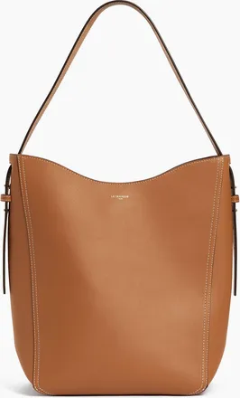 Le Tanneur Sac hobo moyen mod&egrave;le C&eacute;leste en cuir lisse