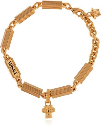 Versace Homme, Accessoires, Jaune, Taille: ONE Size Column Bracelet