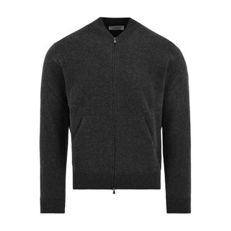 FILIPPO DE LAURENTIIS Full-Zip Bomberjacke - - Knitwear - Herren - Grau - L