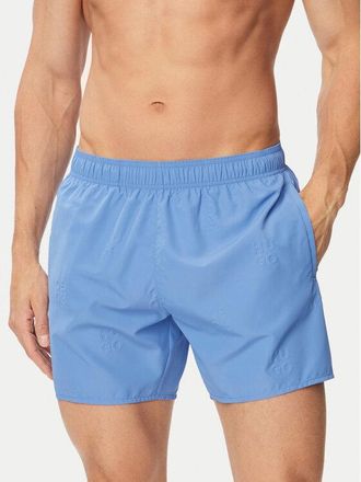 HUGO BOSS Badeshorts Tonal 50561222 Blau Regular Fit