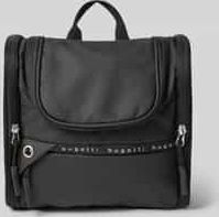 Bugatti Kulturtasche mit Label-Details Modell Blanc Delight