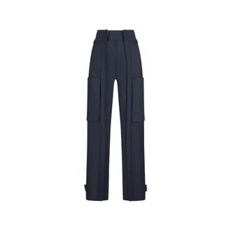 Darkpark Straight Hosen - - Trousers - Damen - Blau - M