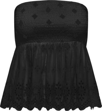 Only Onllou Life Emb Bandeau Top WVN