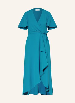 Phase Eight Wickelkleid Julissa Mit Volants blau
