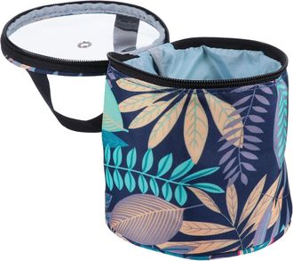 Cabilock LIFKOME Praktische Garn Aufbewahrungstasche mit Handriemen Langlebig und Tragbar Idealer Garn Organizer für Strick Häkelzubehör Kleines Design für Unt