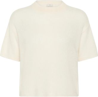 Kaffe Georgia Strickpullover - - Knitwear - Damen - Wei&szlig; - L