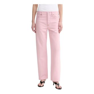 Kenzo Straight Leg Jeans aus japanischem Denim - - Jeans - Damen - Rosa - W28