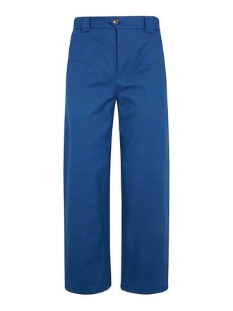 Chlo&eacute; Pantalons D&eacute;contract&eacute;s - Bleu