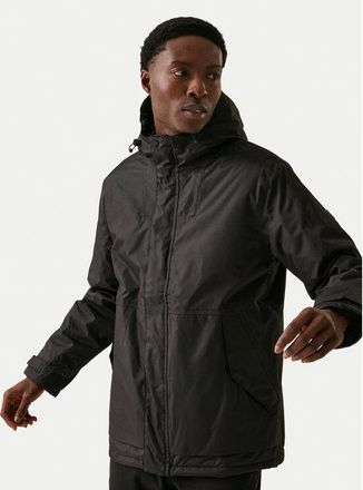 Regatta Regenjacke Sterlings IV RMP351 Schwarz Regular Fit