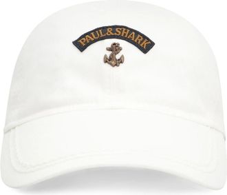 Paul & Shark Homme, Accessoires, Blanc, Taille: M Casquette de baseball avec logo