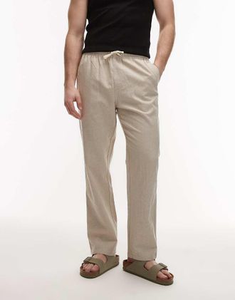 Rhythm Pantalon en lin - Ivoire-Neutre