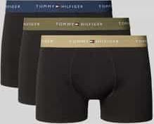 Tommy Hilfiger Pants aus Baumwoll-Mix mit Logo-Schriftzug