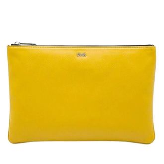 Dior Sac pochette Pre-owned - Femme - Pre-owned - Jaune - Taille: ONE Size