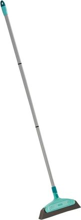 Leifheit Schaumstoffbesen Classic 34 cm mit dreiteiligem Stiel, optimal f&uuml;r Allergiker mit schr&auml;ger Stielanbindung, f&uuml;r die schnelle Entfernung von feinstem St