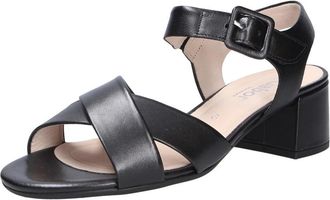 Gabor Elegante Ledersandalen f&uuml;r Frauen - - Shoes - Damen - Schwarzk - 37 1/2 EU