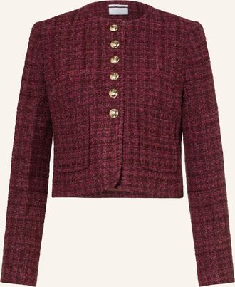 Hobb's Kastenjacke Maria Aus Tweed rot