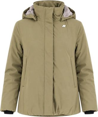 K-Way Marlette Twill - - Jackets - Damen - Gr&uuml;n - XS