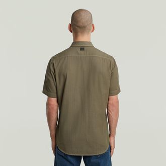 G-Star Marine Slim Hemd - Gr&uuml;n - Herren