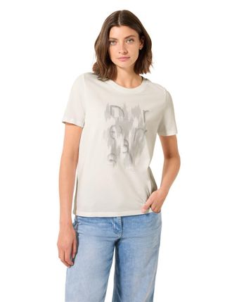 Cecil Damen T-Shirt mit Folienprint