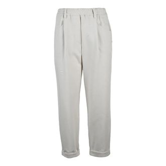 Brunello Cucinelli Weite Hosen - - Trousers - Damen - Beige - S