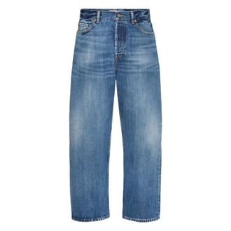 Valentino Garavani Blaue Chino Fit Jeans VLogo - - Jeans - Herren - Blau - W33