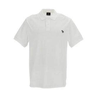 Paul Smith Homme, Tops, Blanc, Taille: XL Polo Chemises