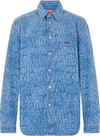 Diesel Homme, Chemises, Bleu, Taille: XL D-Simply Shirt