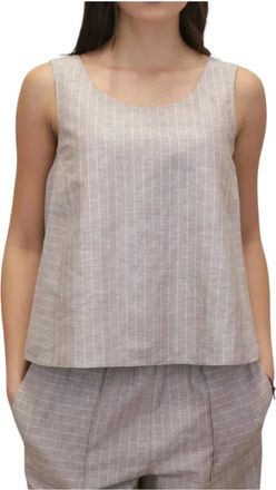 Max Mara Femme, Tops, Beige, Taille: 38 FR Manika Top
