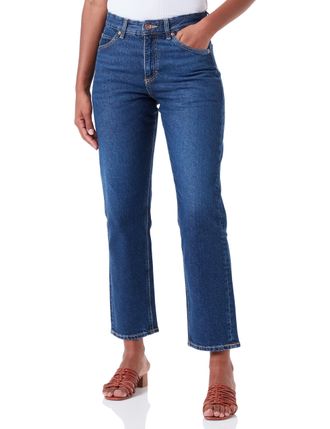 Lee Damen Rider Classic Jeans, Blau, 28W / 31L EU