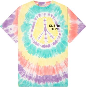 Gallery Dept. Homme, Tops, Multicolore, Taille: XL Peace Tie Dye Tee