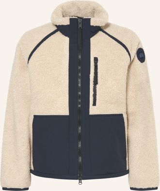 Canada Goose Teddyfell-Jacke Im Materialmix beige