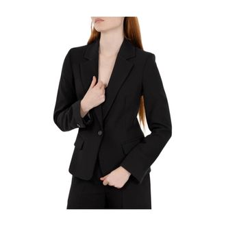 Kaos Blazer Einreiher mit klassischem Revers - - Jackets - Damen - Schwarzk - S