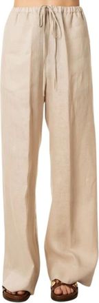 Liviana Conti Femme, Pantalons, Beige, Taille: 40 FR Grayson Wide Pantalons