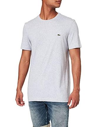 Lacoste Crew Neck T-shirt Homme, Gris (Argent Chiné CCA), XL