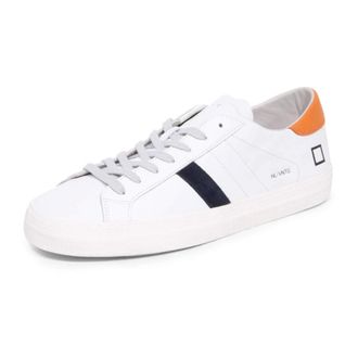 D.A.T.E. D.a.t.e., Homme, Chaussures, Blanc, Taille: 44 EU Chaussures Vintage Low Hill
