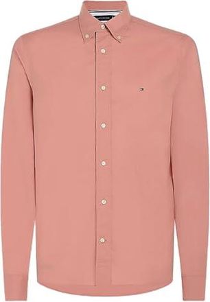 Tommy Hilfiger Flex Poplin RF Shirt Mw0Mw30934 Chemise L/S, Pink (Teaberry Blossom), L Homme