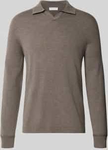 Tiger Of Sweden Regular Fit Longsleeve aus reiner Baumwolle Modell Edmund