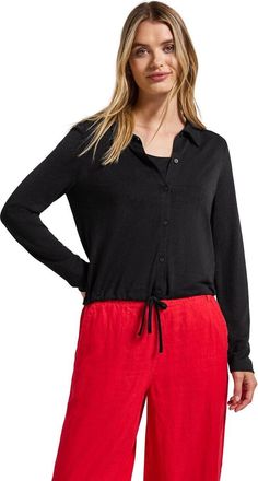 Street One Damen Leinen-Look Jacke