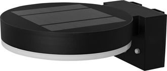 Osram ENDURA Style Solar Wandleuchte, Schwarz, Edelstahl, IP44, Bewegungs- und Tageslichtsensor, solarbetrieben, ideal f&uuml;r Au&szlig;enbereiche