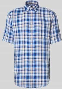 Christian Berg Regular Fit Freizeithemd aus reinem Leinen