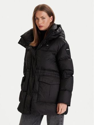 Blauer Daunenjacke 25WBLDB03175 Schwarz Regular Fit