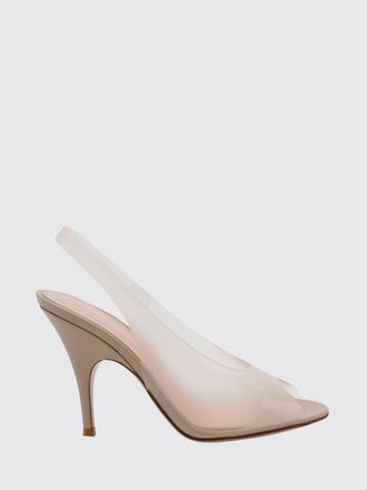Gianvito Rossi Amelie Slingback-Sandalen aus PVC und Leder mit hohem Absatz