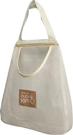 Generic Sac fourre-tout en maille | Grand sac fourre-tout r&eacute;utilisable et respirant | Organisation de la maison pour les agriculteurs, march&eacute;, plage, r&eacute;colte,