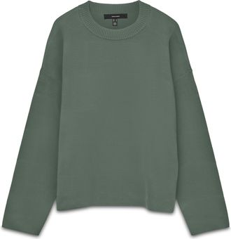 Vero Moda Vmsilje Ls O-Neck Boxy Pullover Noos